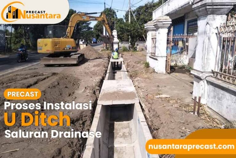 Harga U Ditch Banyumas 2026 - Solusi Saluran Air Drainase