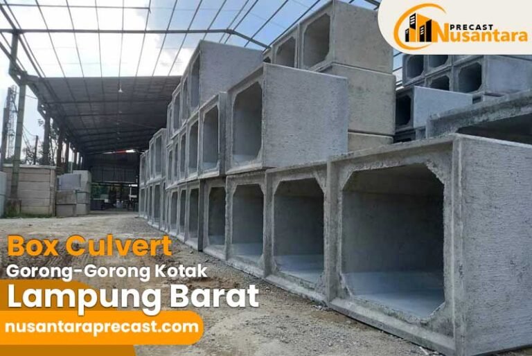 Harga Box Culvert Lampung Barat 2025 Gorong-Gorong Saluran Air
